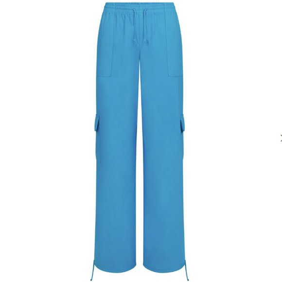SKIMS | Swim | New Skims Cover Up Cargo Pants In Turquoise M | Poshmark